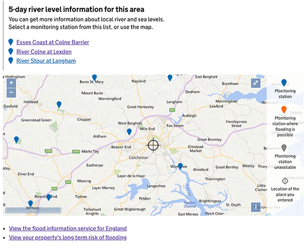Turning river level data into meaningful content – Defra digital, data ...